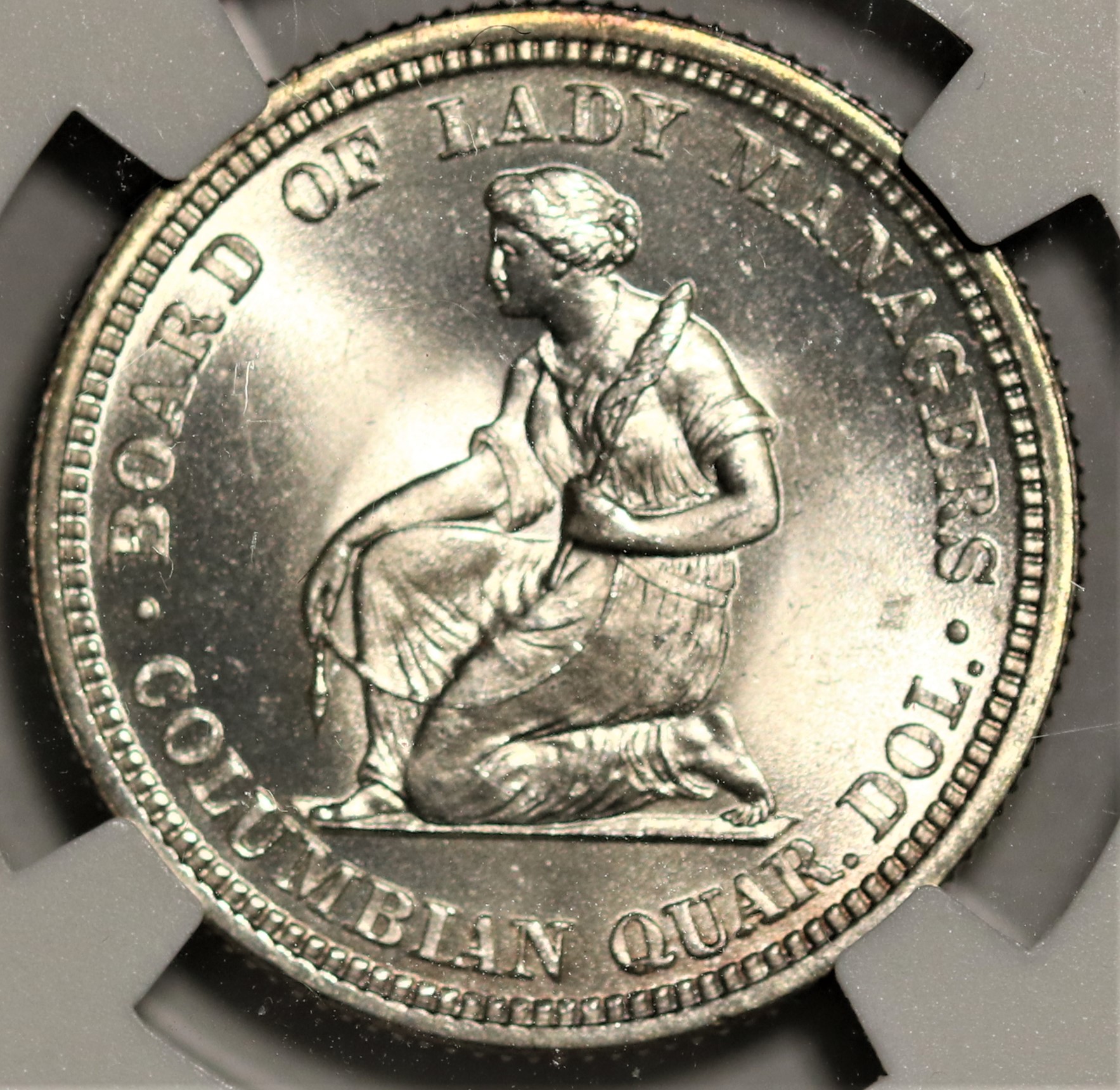 1893 ISABELLA QUARTER NGC-65 (CAC) - Bellisario Rare Coin Gallery | Top ...