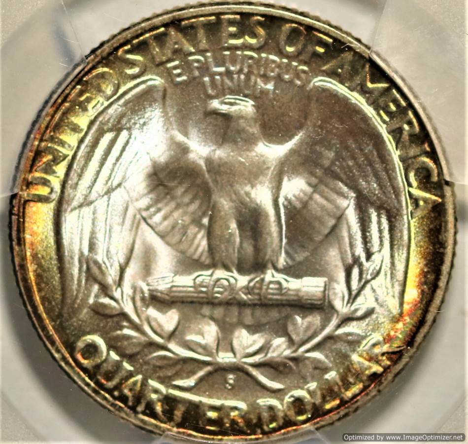 1952-S WASHINGTON QUARTER PCGS MS67+ (CAC) - Bellisario Rare Coin ...