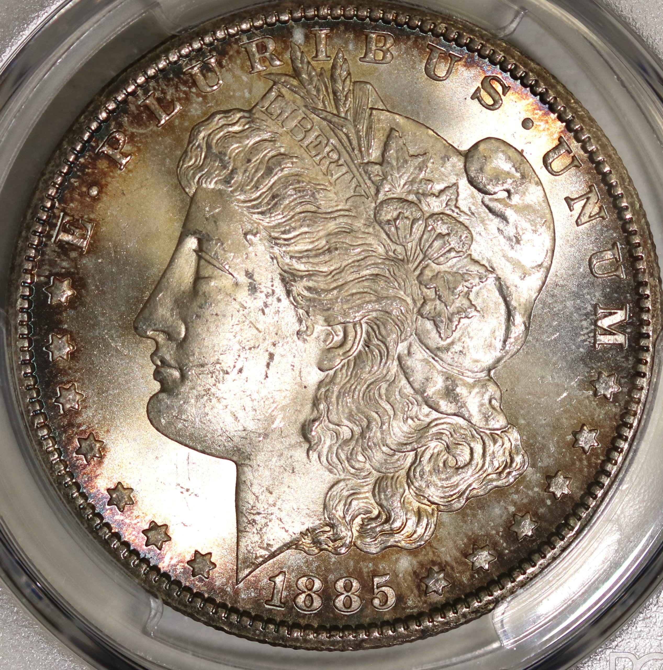 Collectors Corner - 1885-CC $1 MS64+ PCGS - #63515033
